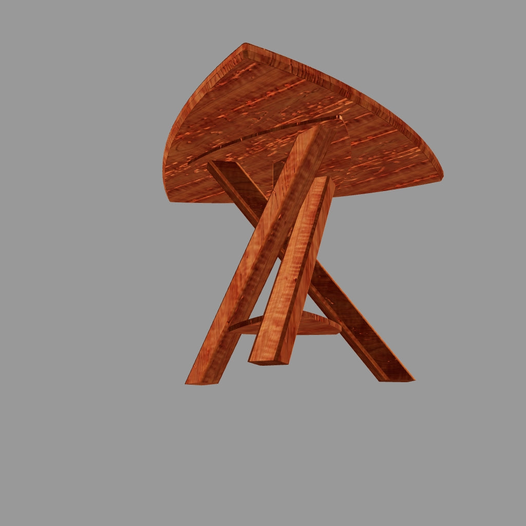 Reuleaux Dining Table – QuarterWoodCo